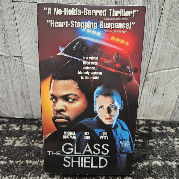 Miramax | Media | The Glass Shield Vhs Ice Cube Michael Boatman Lori ...
